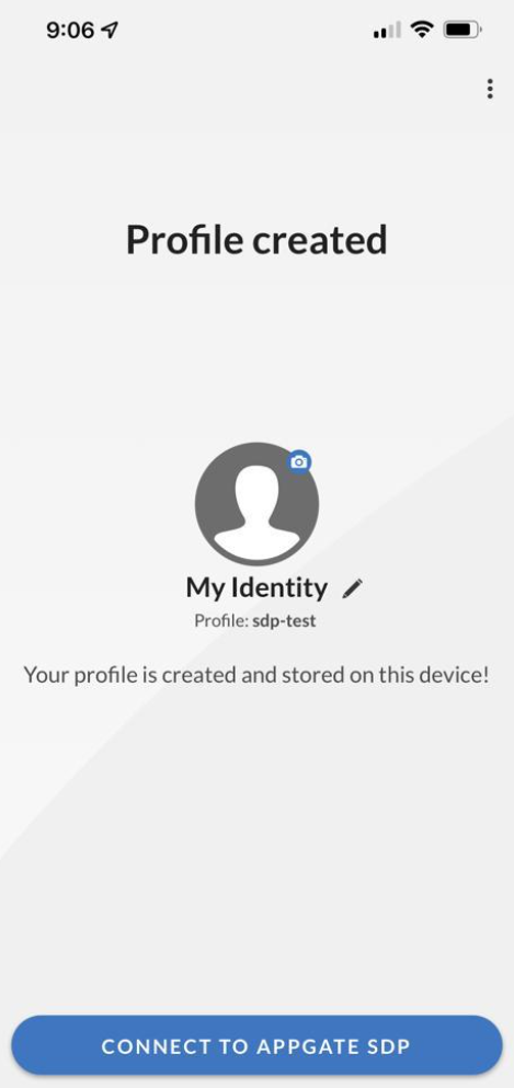 Upgrading an Appgate Client to v6.x on an iOS Device from v5.x