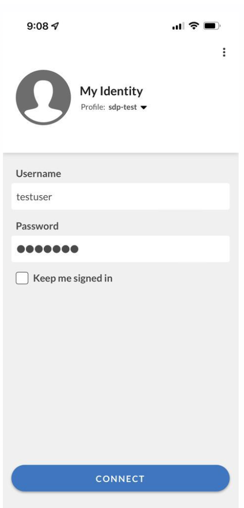 Upgrading an Appgate Client to v6.x on an iOS Device from v5.x