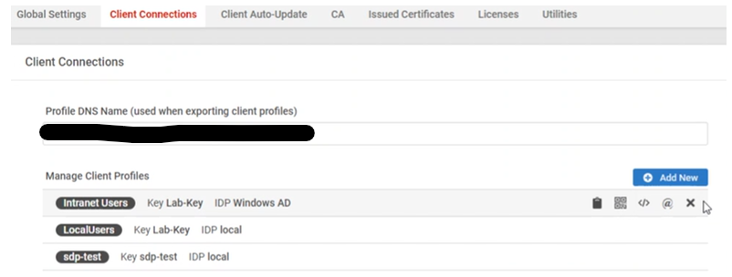Upgrading an Appgate Client to v6.x on an iOS Device from v5.x